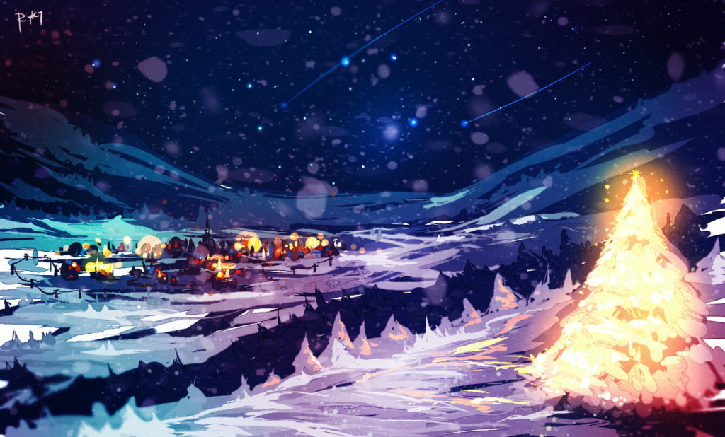25 Best Christmas digital Artworks -------- Inspiration